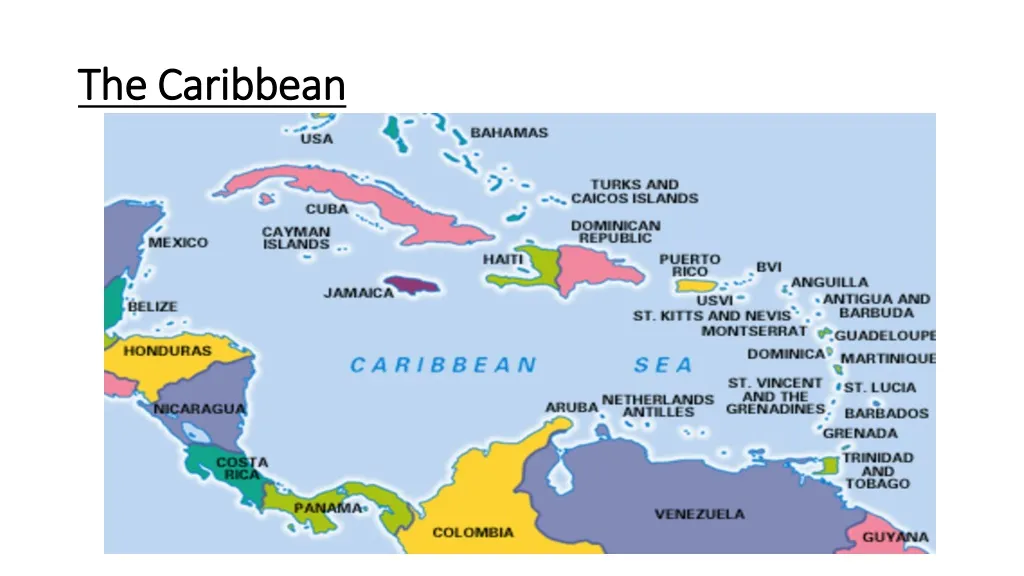 PPT - The Caribbean PowerPoint Presentation, free download - ID:1221703
