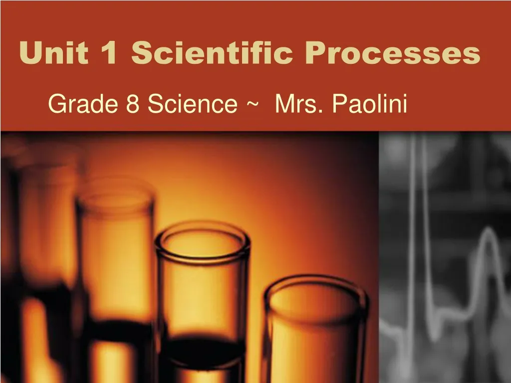 PPT - Unit 1 Scientific Processes PowerPoint Presentation, free ...