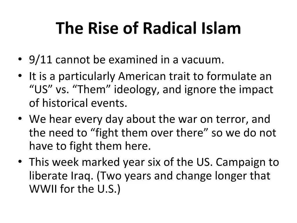 PPT - The Rise of Radical Islam PowerPoint Presentation, free download ...