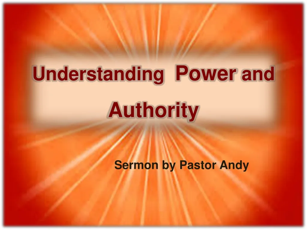 PPT - Understanding Power and Authority PowerPoint Presentation, free ...