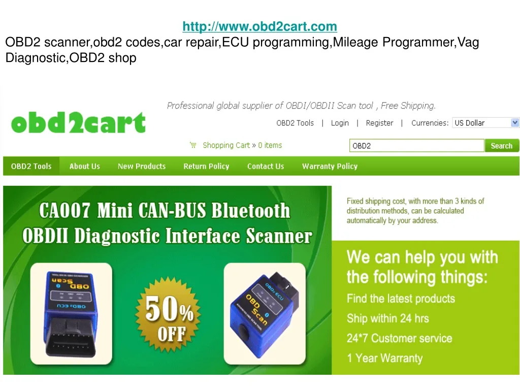 PPT - 100820B Version OBD Diagnostic Interface Tool for Almost All ...