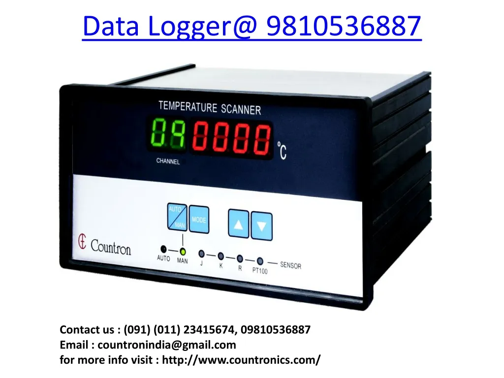 PPT - Data Logger PowerPoint Presentation, free download - ID:1247937