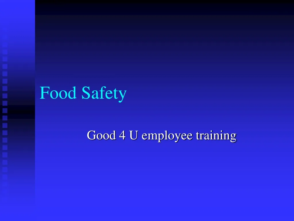 PPT - Food Safety PowerPoint Presentation, free download - ID:1251437