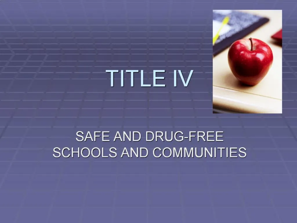 PPT - TITLE IV PowerPoint Presentation, free download - ID:1259417