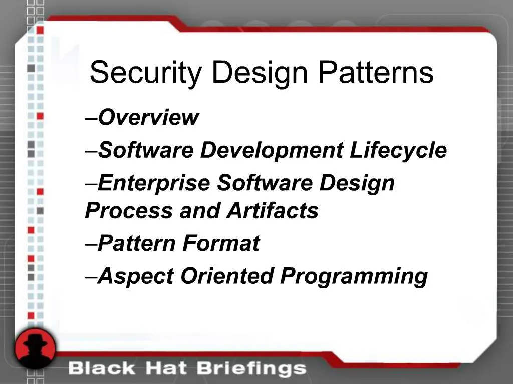 Ppt Security Design Patterns Powerpoint Presentation Free Download