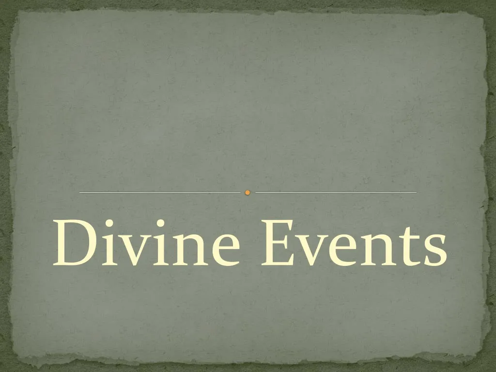 PPT - Divine Events, an Events Organizer and Planner PowerPoint ...