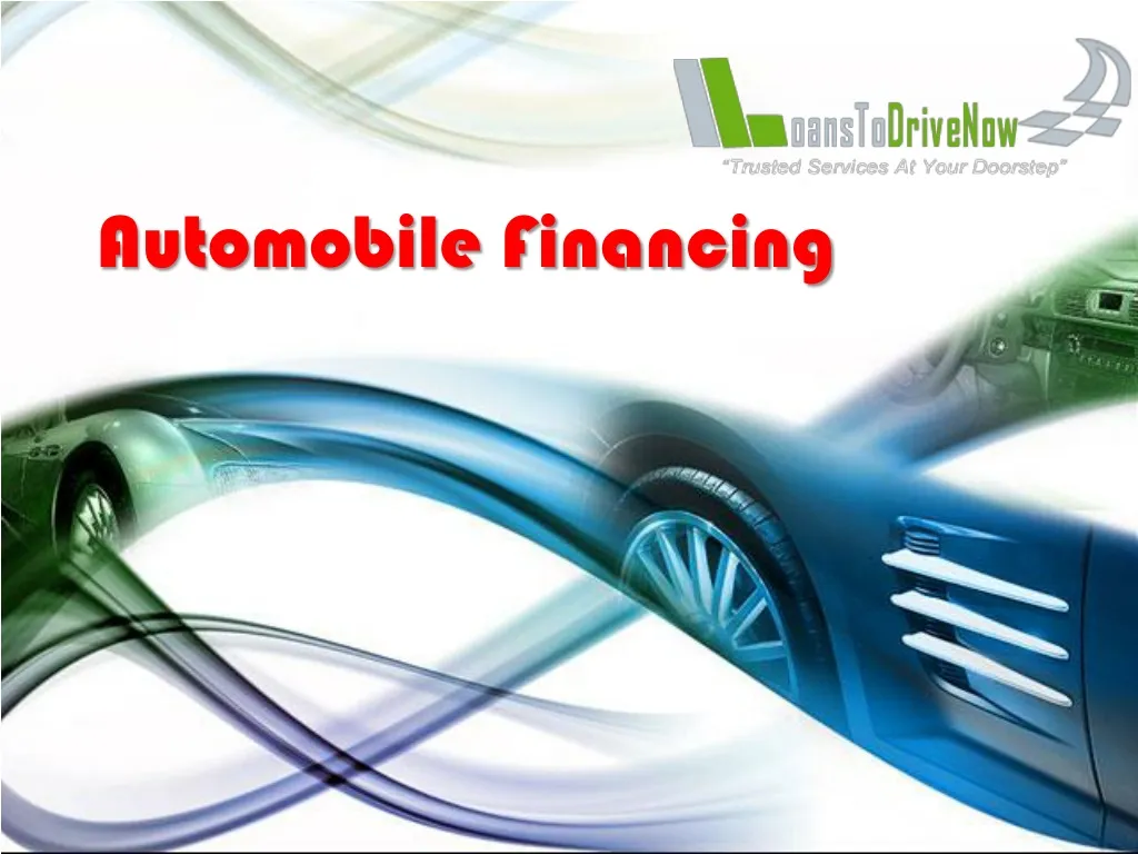 PPT - Step-Up Automobile Loan Value By Applying Online PowerPoint ...
