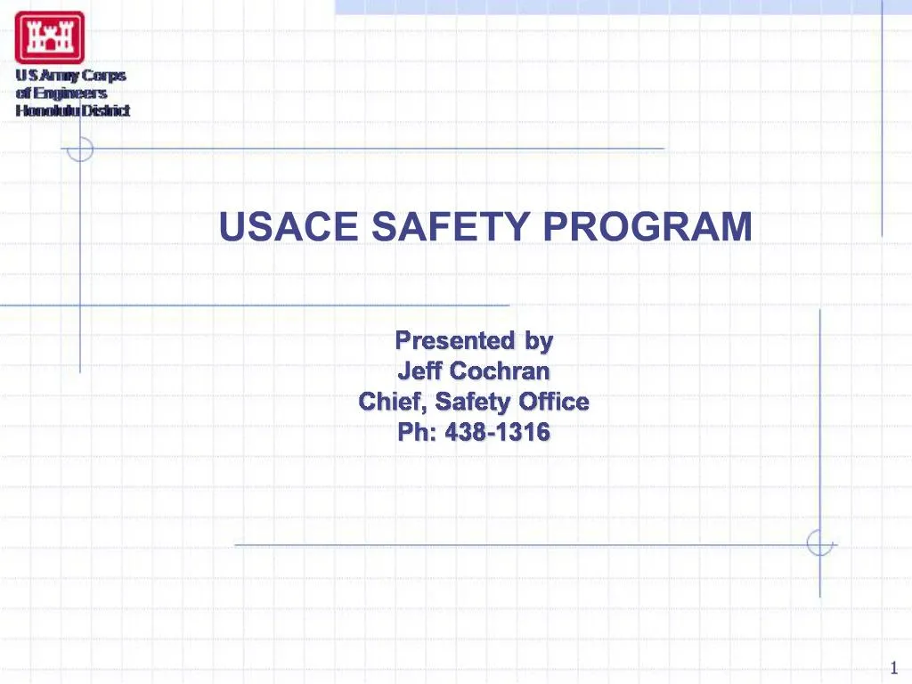 PPT - USACE SAFETY PROGRAM PowerPoint Presentation, free download - ID ...