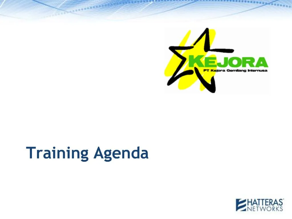 PPT - Training Agenda PowerPoint Presentation, free download - ID:1286671