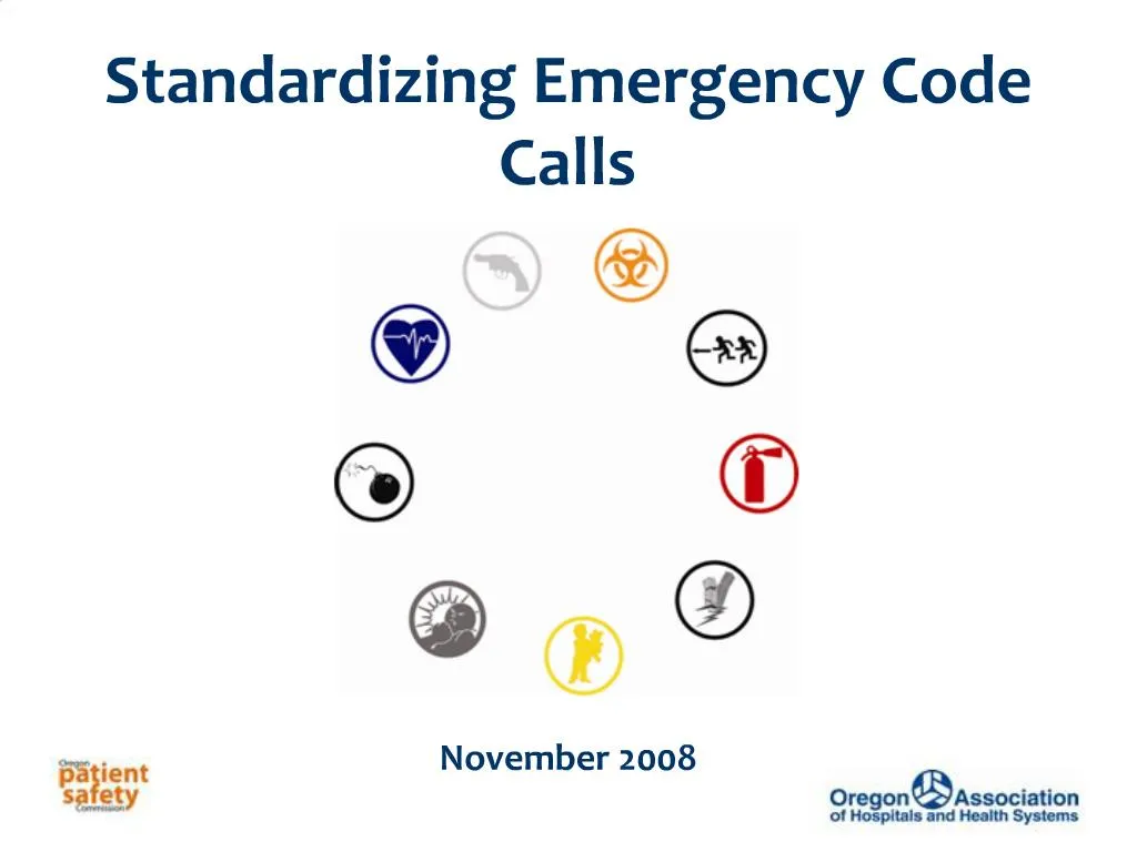 PPT - Standardizing Emergency Code Calls PowerPoint Presentation, free ...