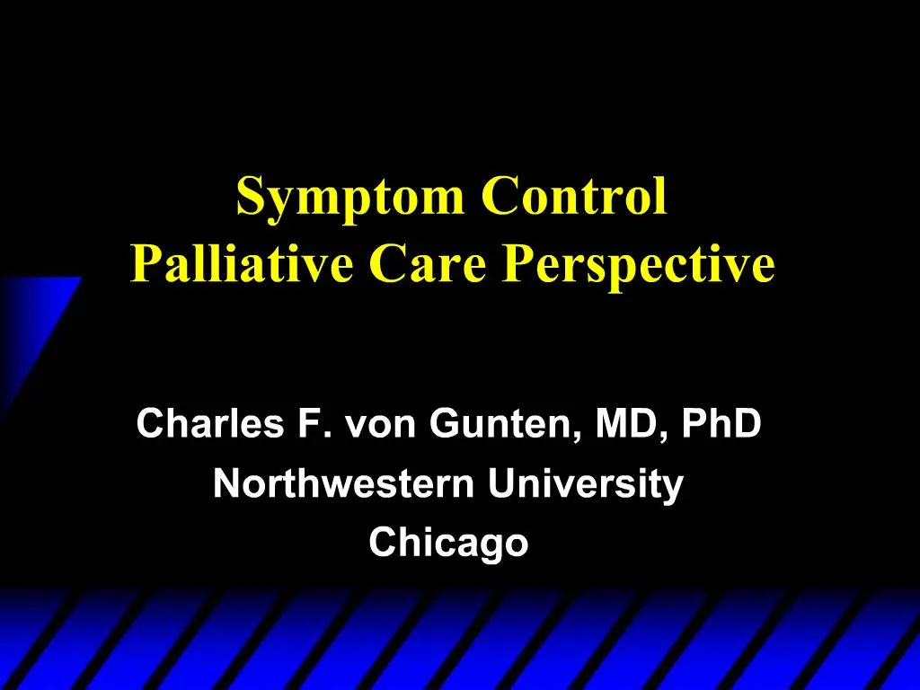 PPT - Symptom Control Palliative Care Perspective PowerPoint ...