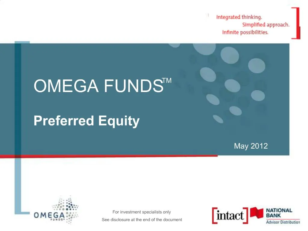 PPT - OMEGA Funds Preferred Equity September 2010 PowerPoint ...