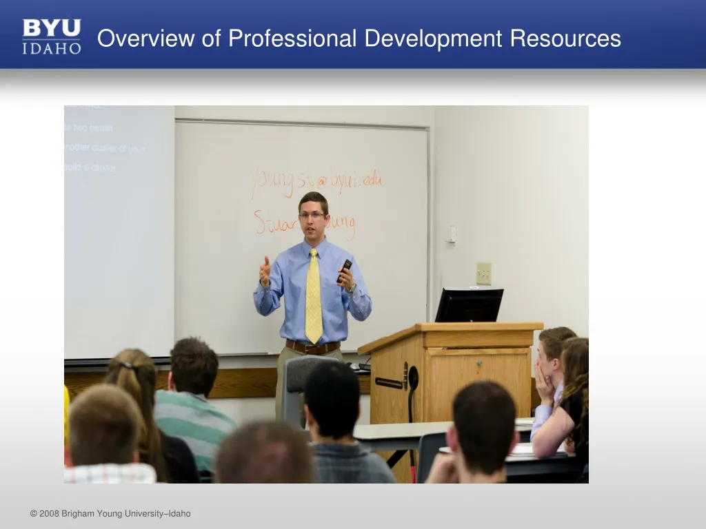 PPT - Overview of Professional Development Resources PowerPoint ...