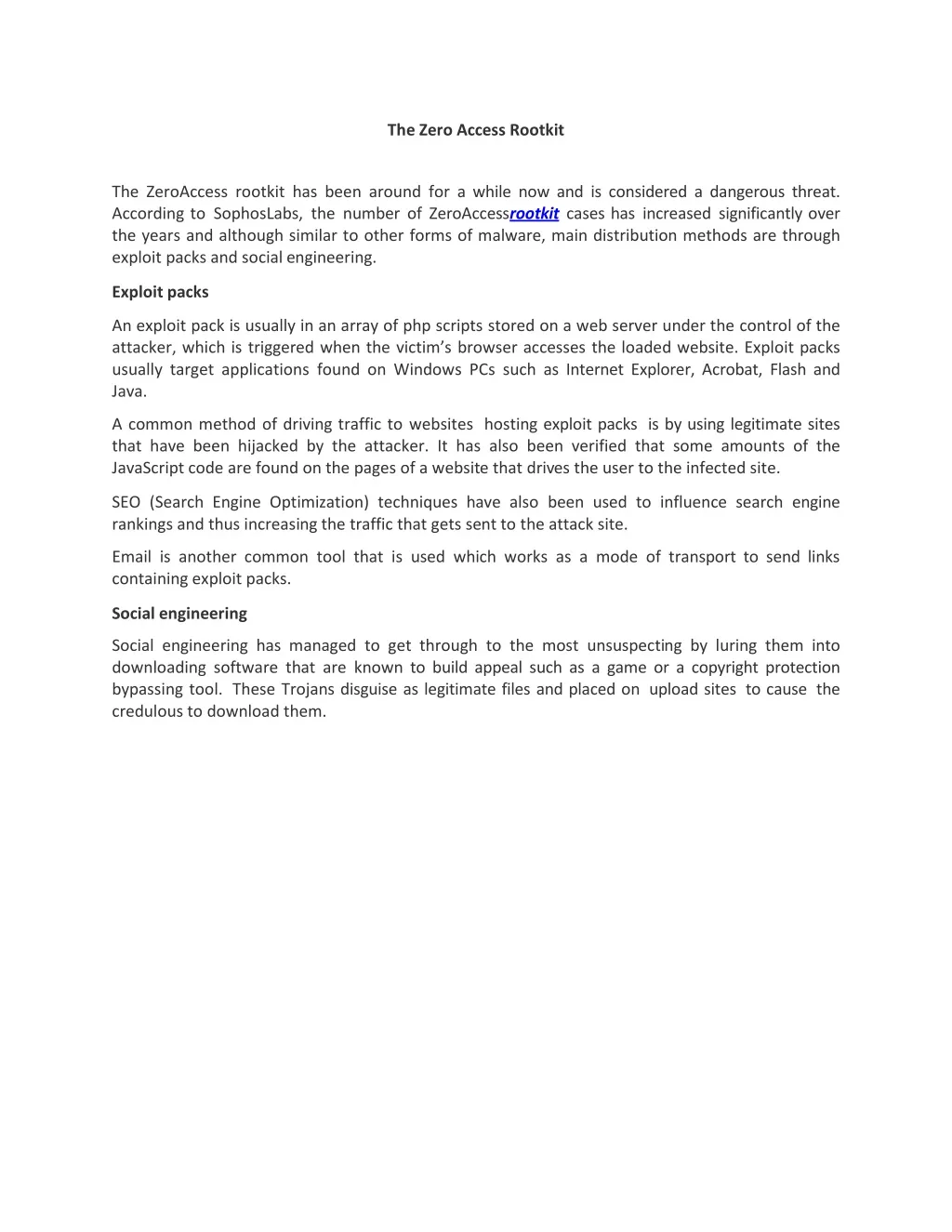 PPT - The Zero Access Rootkit PowerPoint Presentation, free download ...