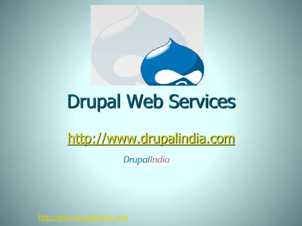 PPT - Drupal Web Services PowerPoint Presentation, free download - ID ...