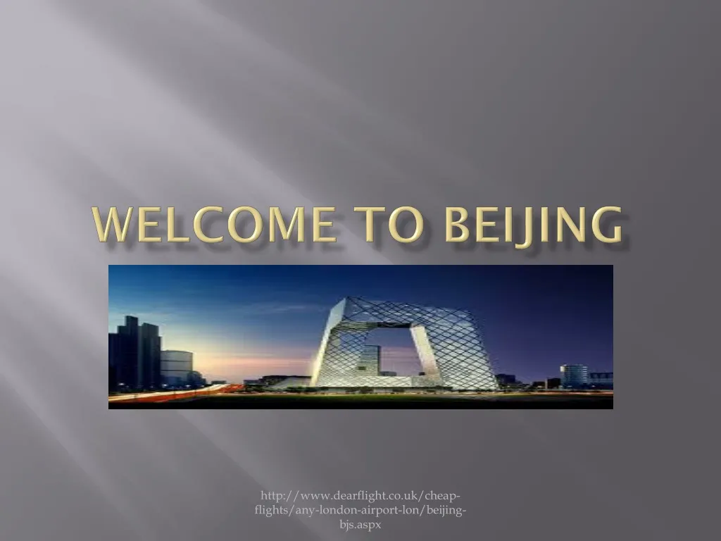 PPT - Beijing travel guide PowerPoint Presentation, free download - ID ...