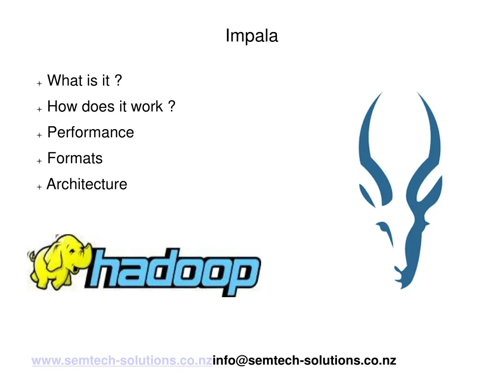 PPT - An introduction to Cloudera Impala PowerPoint Presentation, free download - ID:1324671