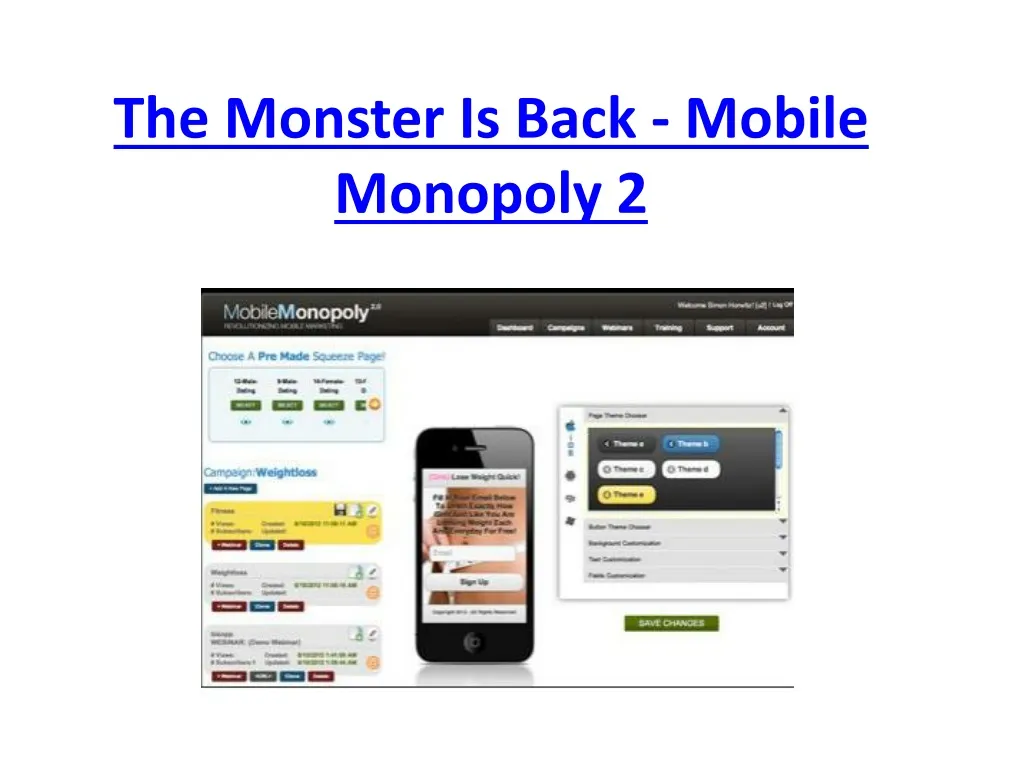 PPT - Mobile Monopoly 2.0 Download reviews PowerPoint Presentation ...