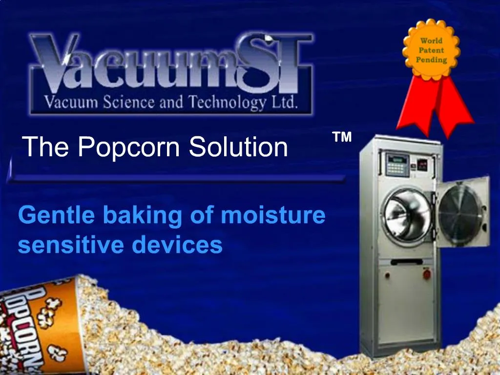 PPT - Gentle baking of moisture sensitive devices PowerPoint ...