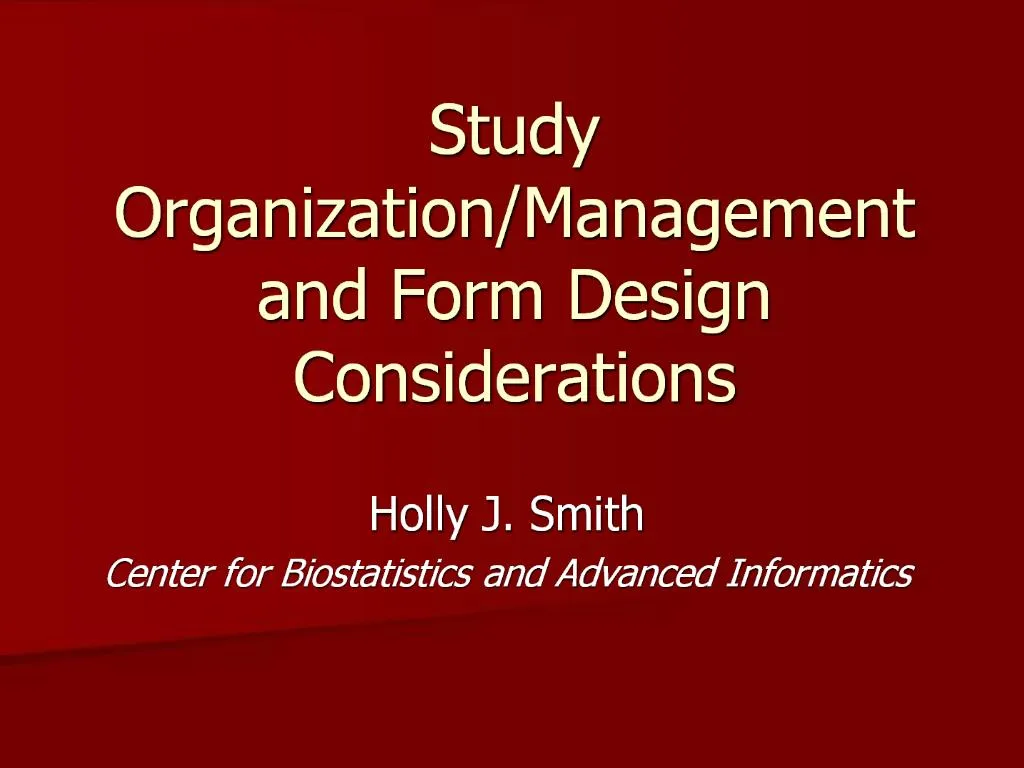 PPT - Study Organization PowerPoint Presentation, free download - ID ...