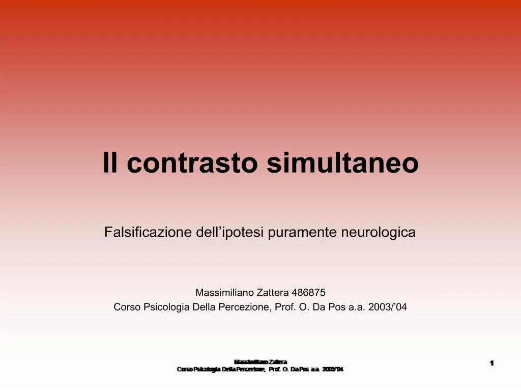 PPT - Il contrasto simultaneo PowerPoint Presentation, free download ... PPT - Il contrasto simultaneo PowerPoint Presentation, free download ...