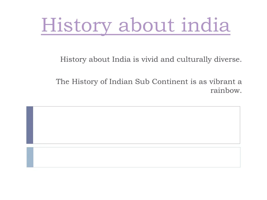 PPT - History about India PowerPoint Presentation, free download - ID ...