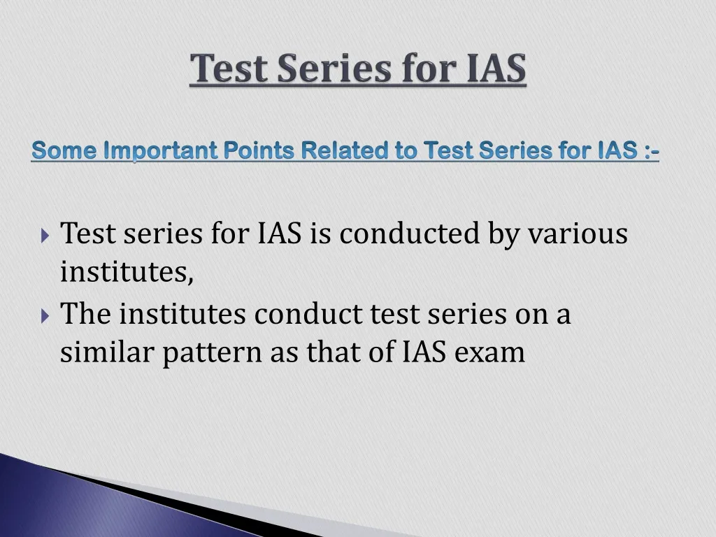 PPT - Share Test Series for IAS with us PowerPoint Presentation, free ...