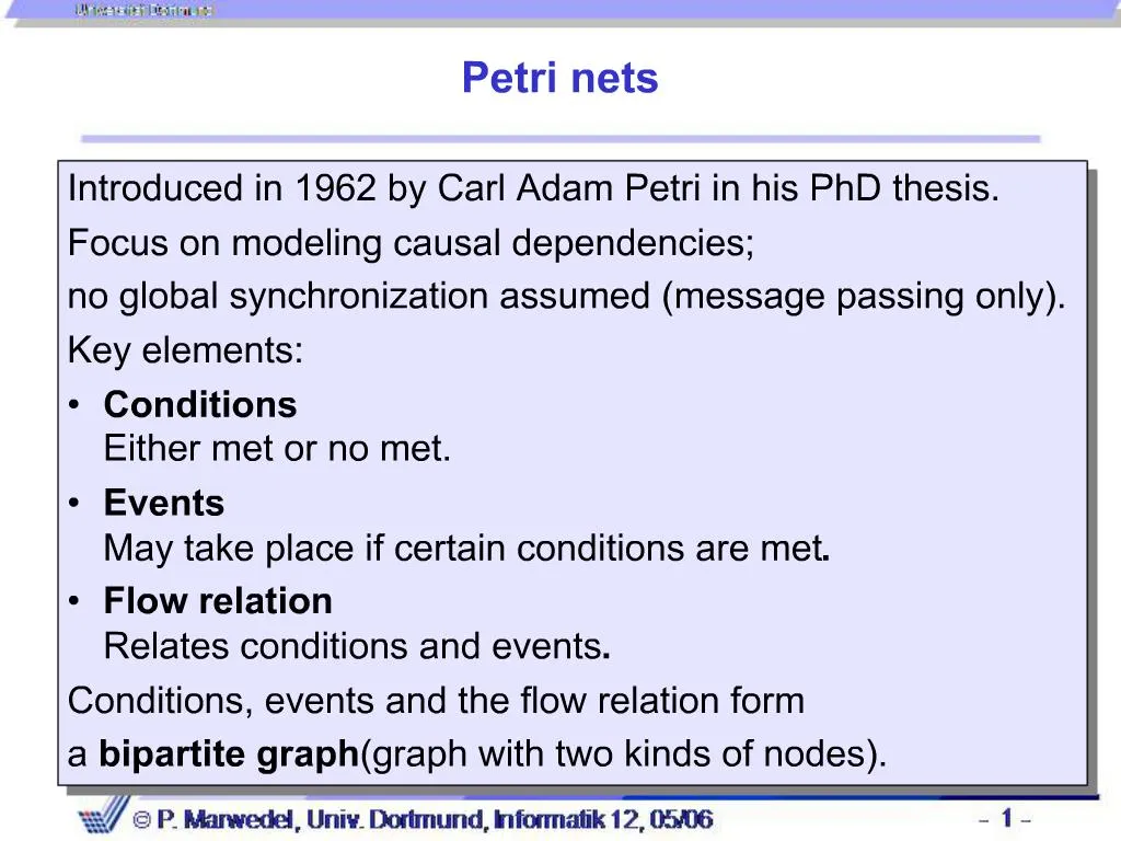 PPT - Petri nets PowerPoint Presentation, free download - ID:1365054