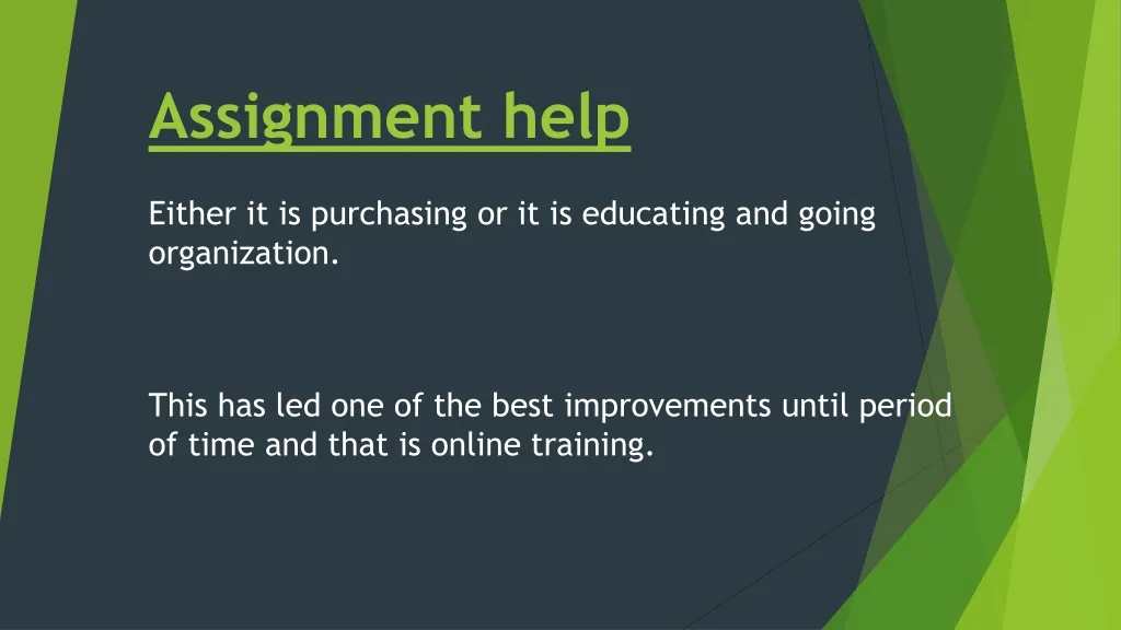 PPT - Assigment Help PowerPoint Presentation, free download - ID:1376795