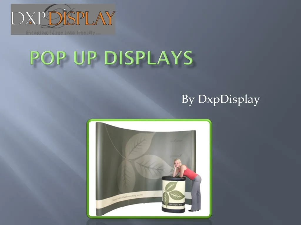 PPT - Pop up booth Make a huge impact on increased sales with Well ...