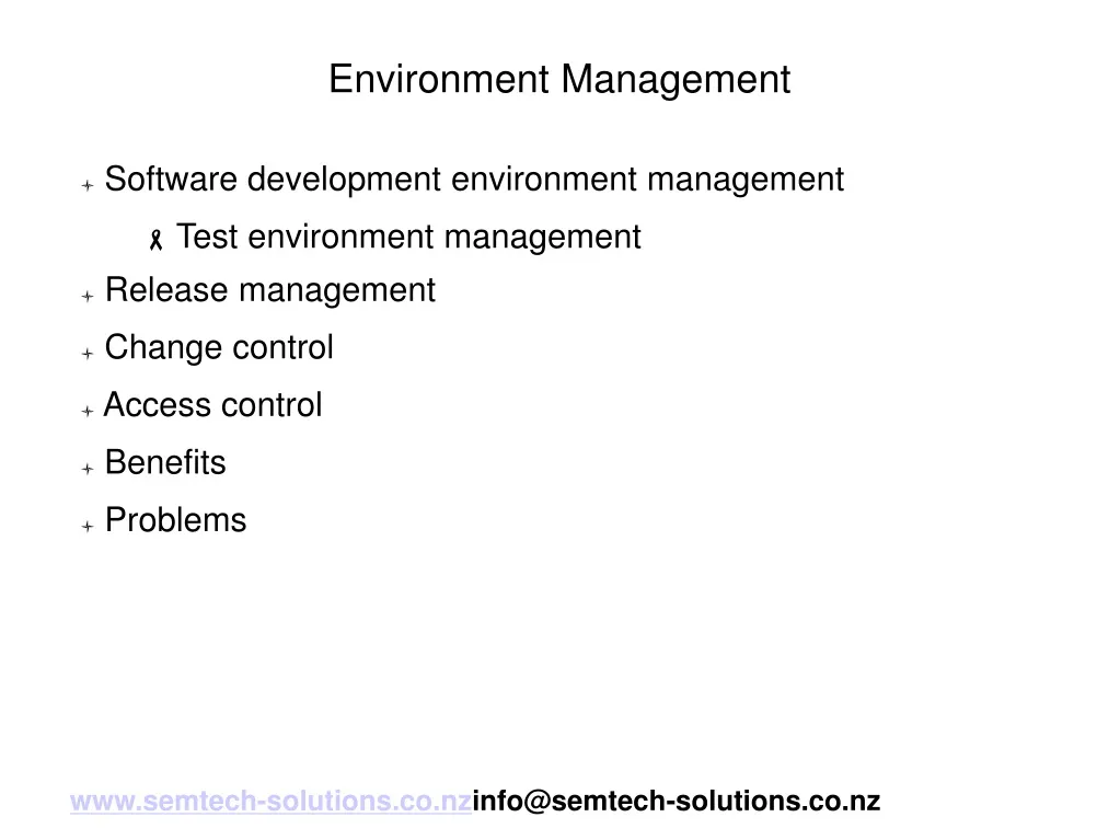 PPT - An introduction to environment management PowerPoint Presentation ...