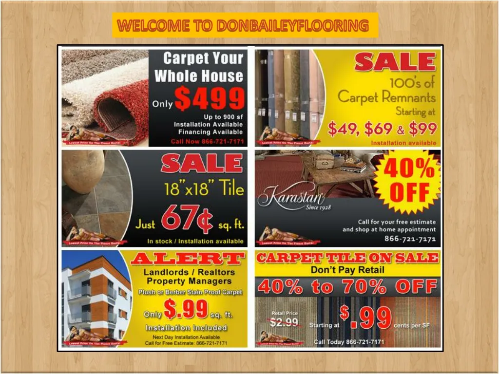 PPT - Don Bailey Flooring PowerPoint Presentation, free download - ID ...