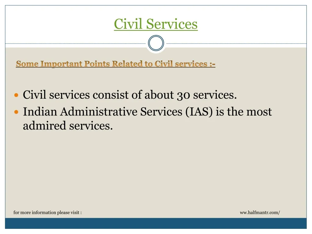 PPT - Discussion about Civil services PowerPoint Presentation, free ...