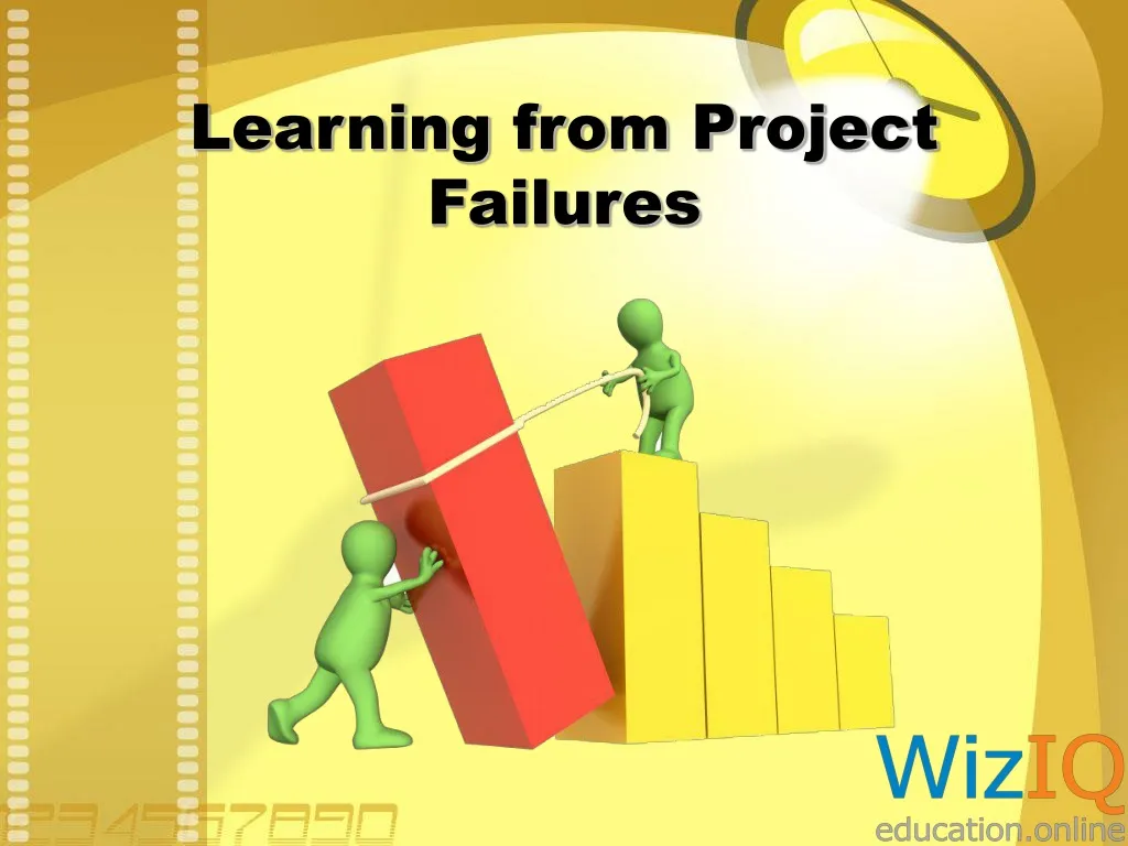 PPT - Learning From Project Failures PowerPoint Presentation, free ...