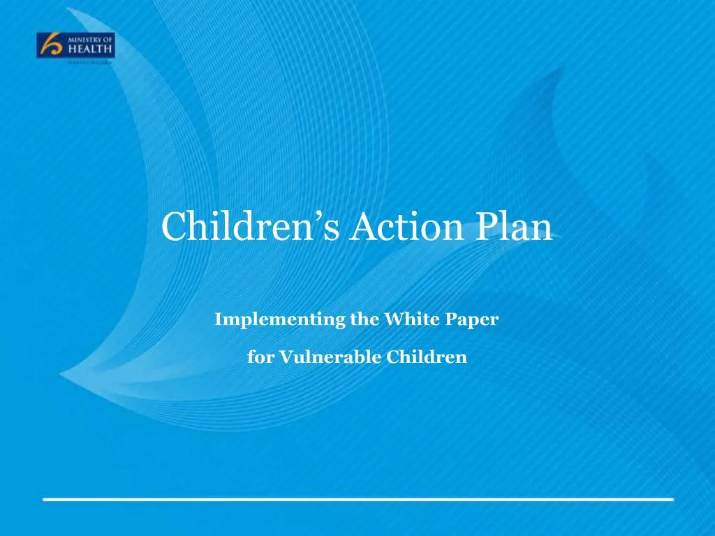 PPT - Children s Action Plan PowerPoint Presentation, free download ...