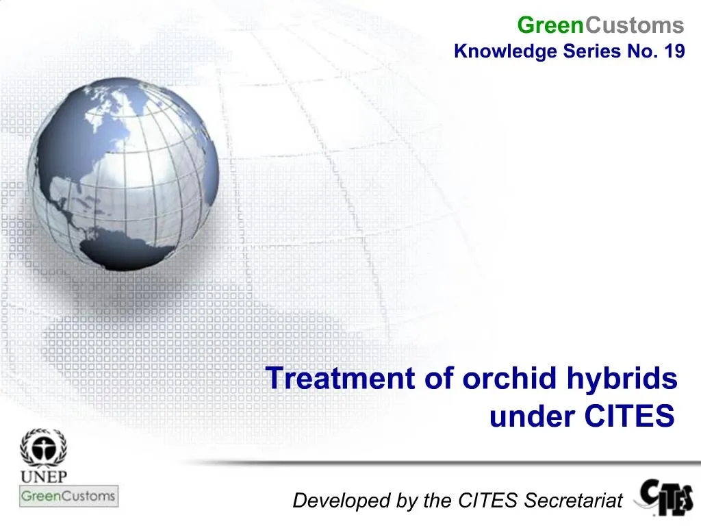 PPT - Developed by the CITES Secretariat PowerPoint Presentation, free ...