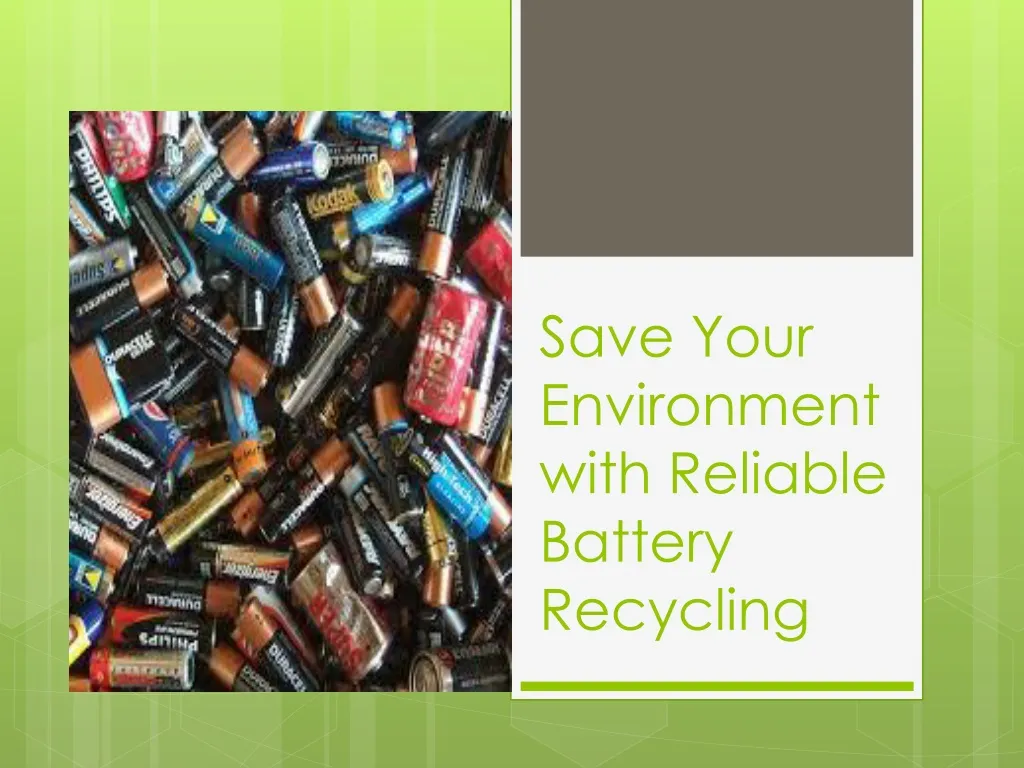 PPT - Cost Effective and Safe Battery Disposal at Sydney! PowerPoint ...
