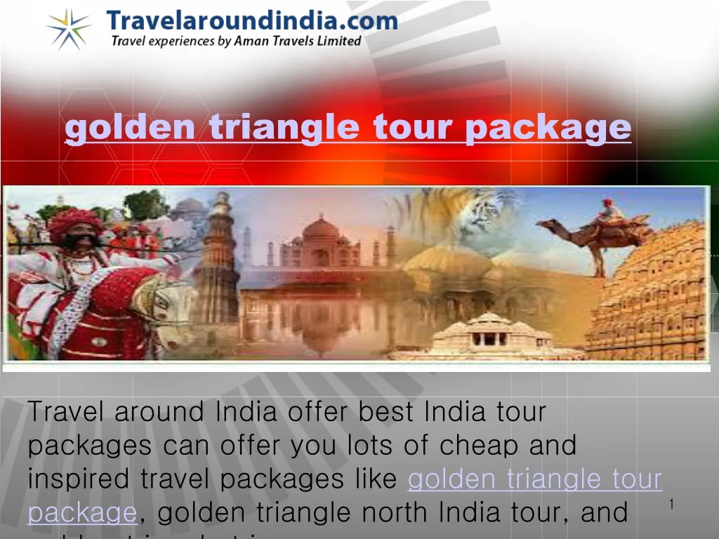 PPT - golden triangle tour package PowerPoint Presentation, free ...