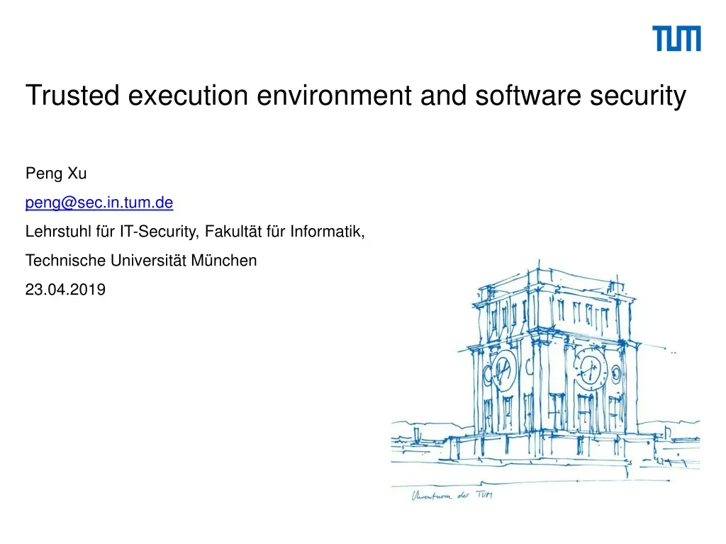 PPT - Trusted execution environment and software security PowerPoint Presentation - ID:1400551