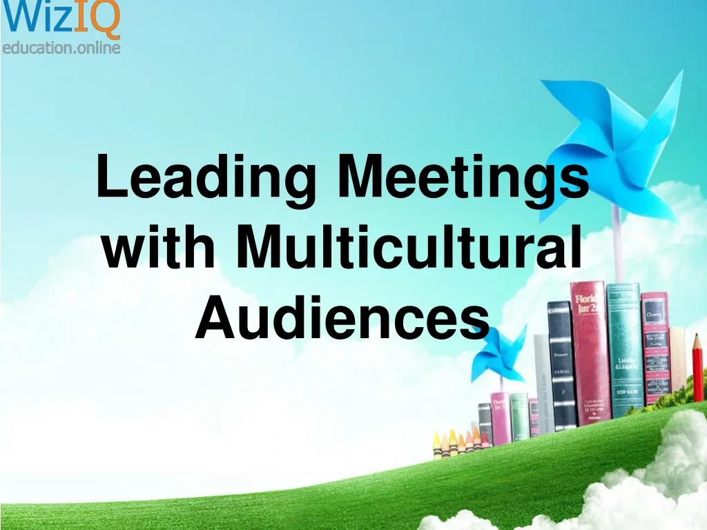 PPT - Leading meetings with multicultural audiences PowerPoint ...