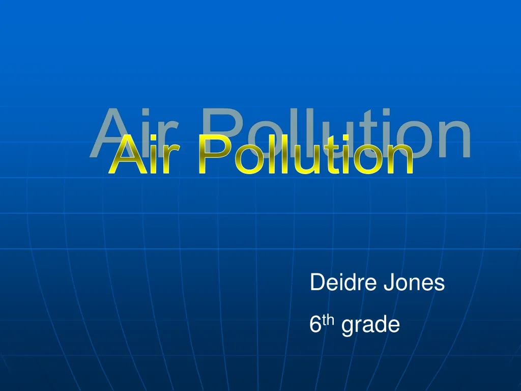 PPT - AIR PowerPoint Presentation, free download - ID:1415452