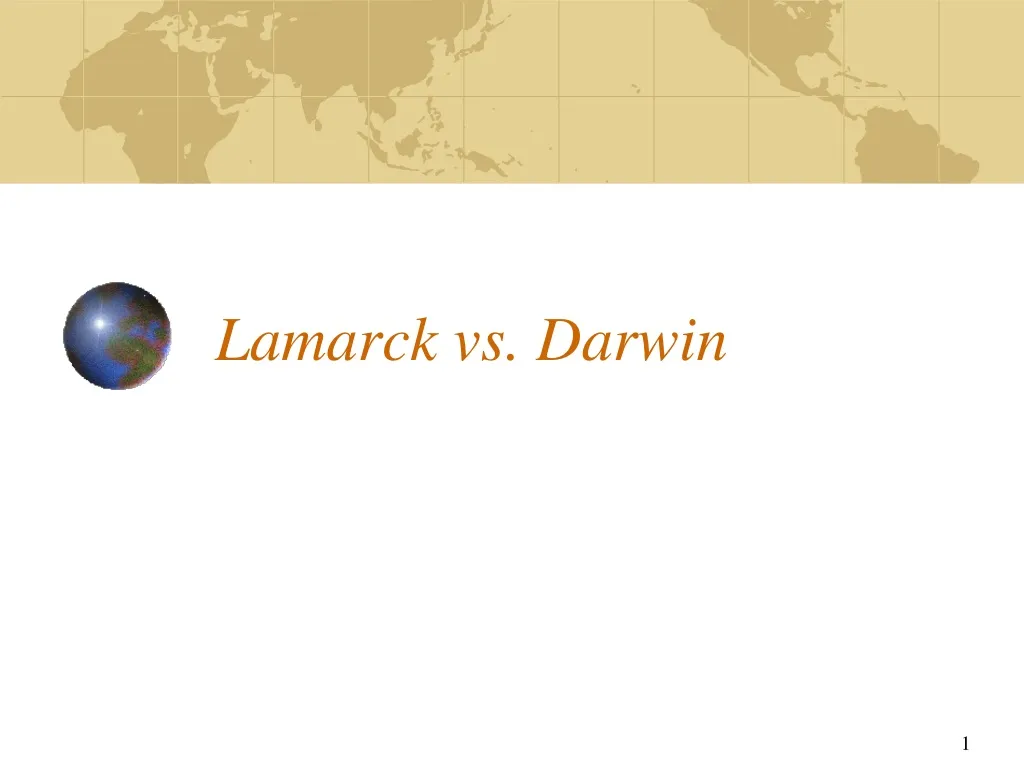 PPT - Lamarck vs. Darwin PowerPoint Presentation, free download - ID:1417633