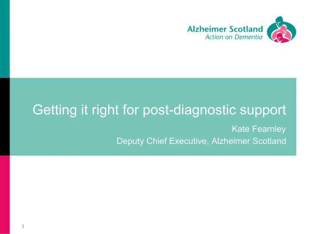 PPT - Getting it right for post-diagnostic support PowerPoint ...