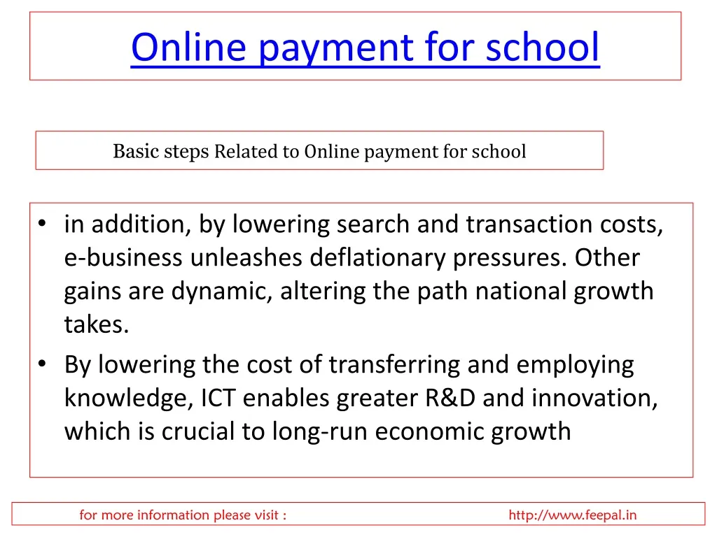 PPT - Online school fee payment module of all school PowerPoint ...