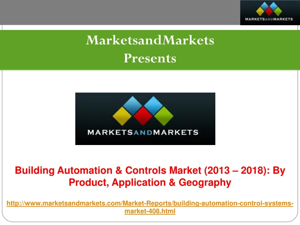 PPT - Building Automation PowerPoint Presentation, free download - ID ...