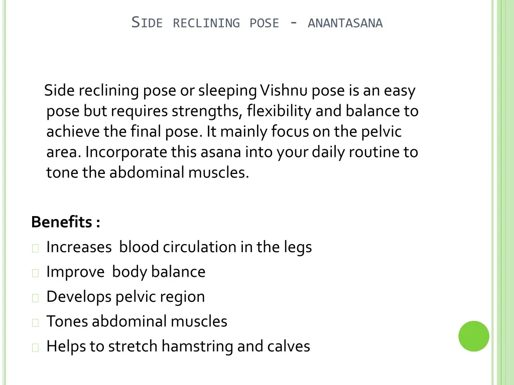 PPT - How to perform Sleeping Vishnu Pose In Yoga PowerPoint ...