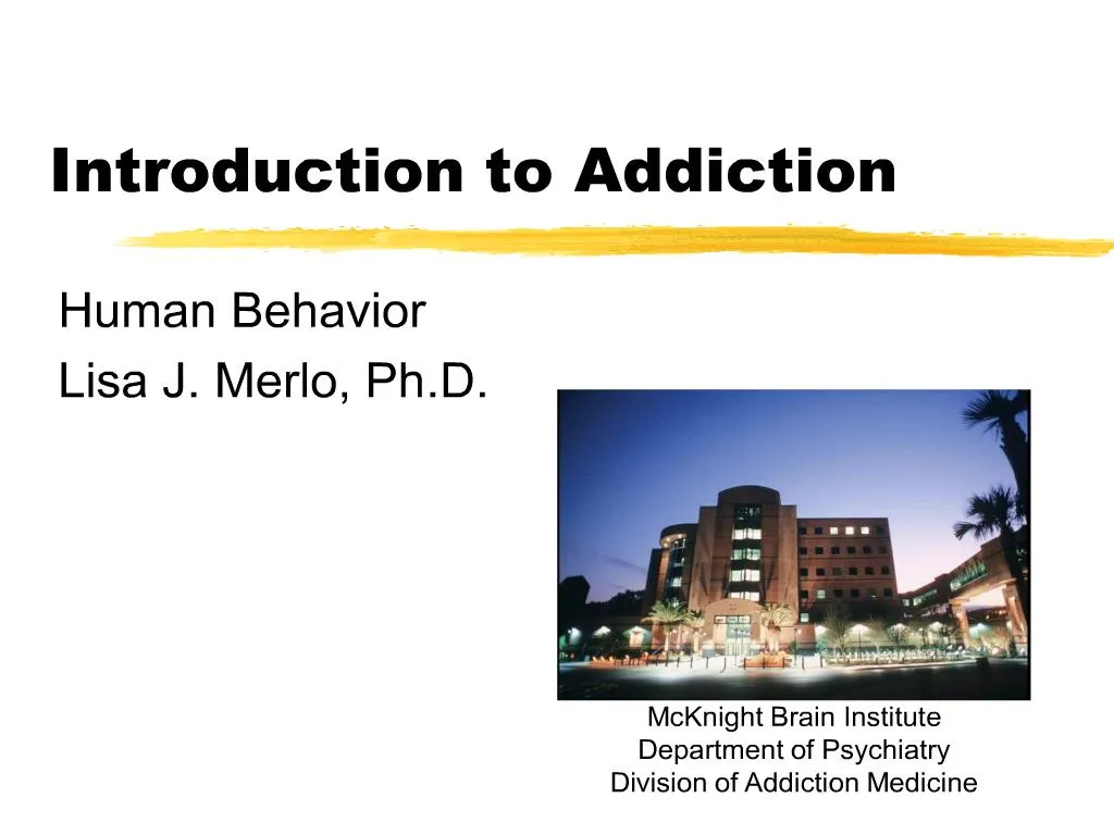 PPT - introduction to addiction PowerPoint Presentation, free download ...