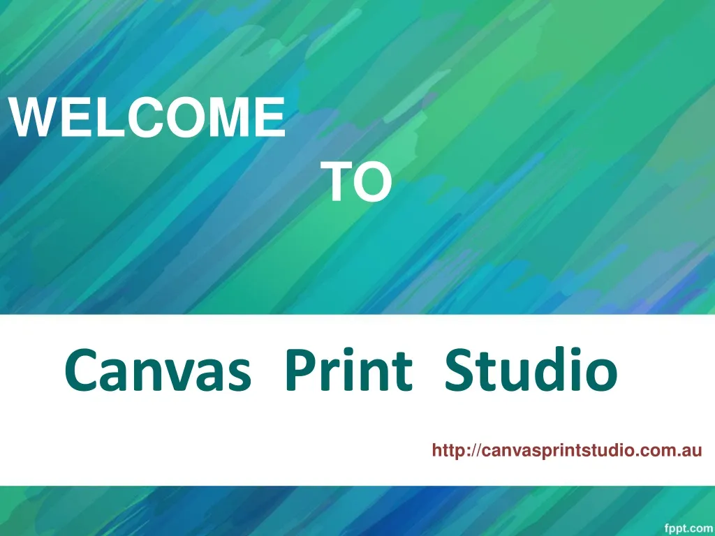 PPT - Large Canvas Printing PowerPoint Presentation, free download - ID ...