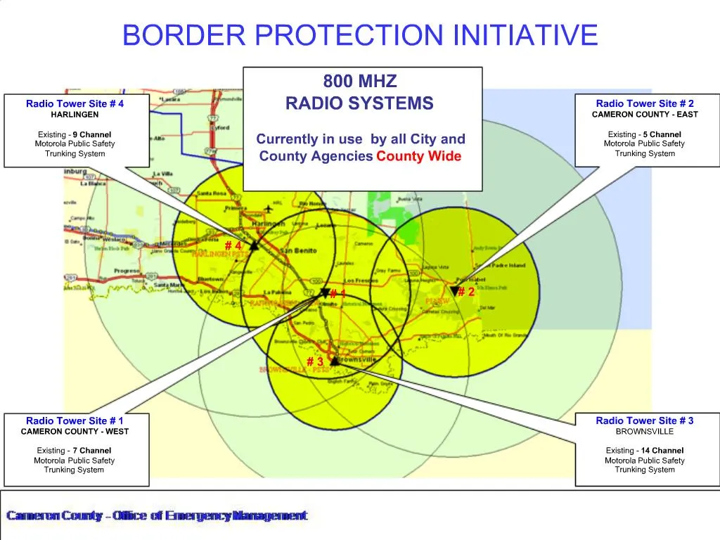 PPT - Radio Tower Site 1 CAMERON COUNTY - WEST Existing - 7 Channel ...