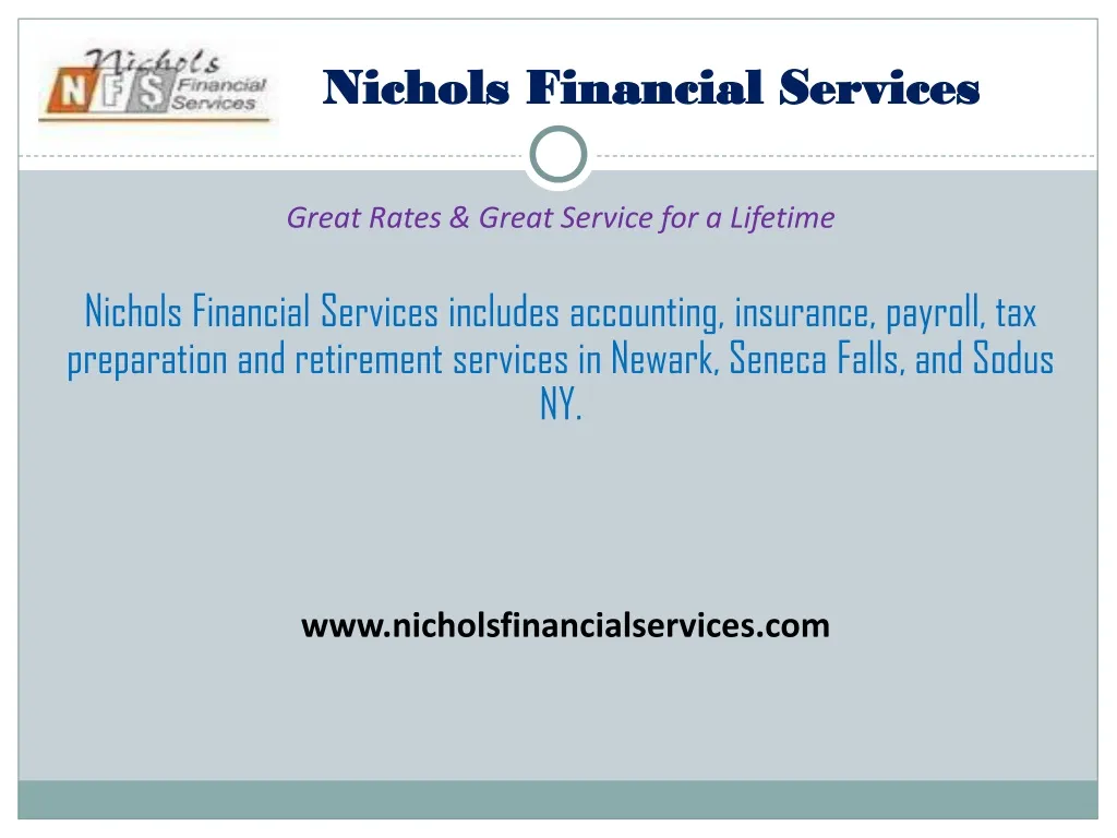 PPT - Accounting & Insurance Services in Newark, NY PowerPoint ...